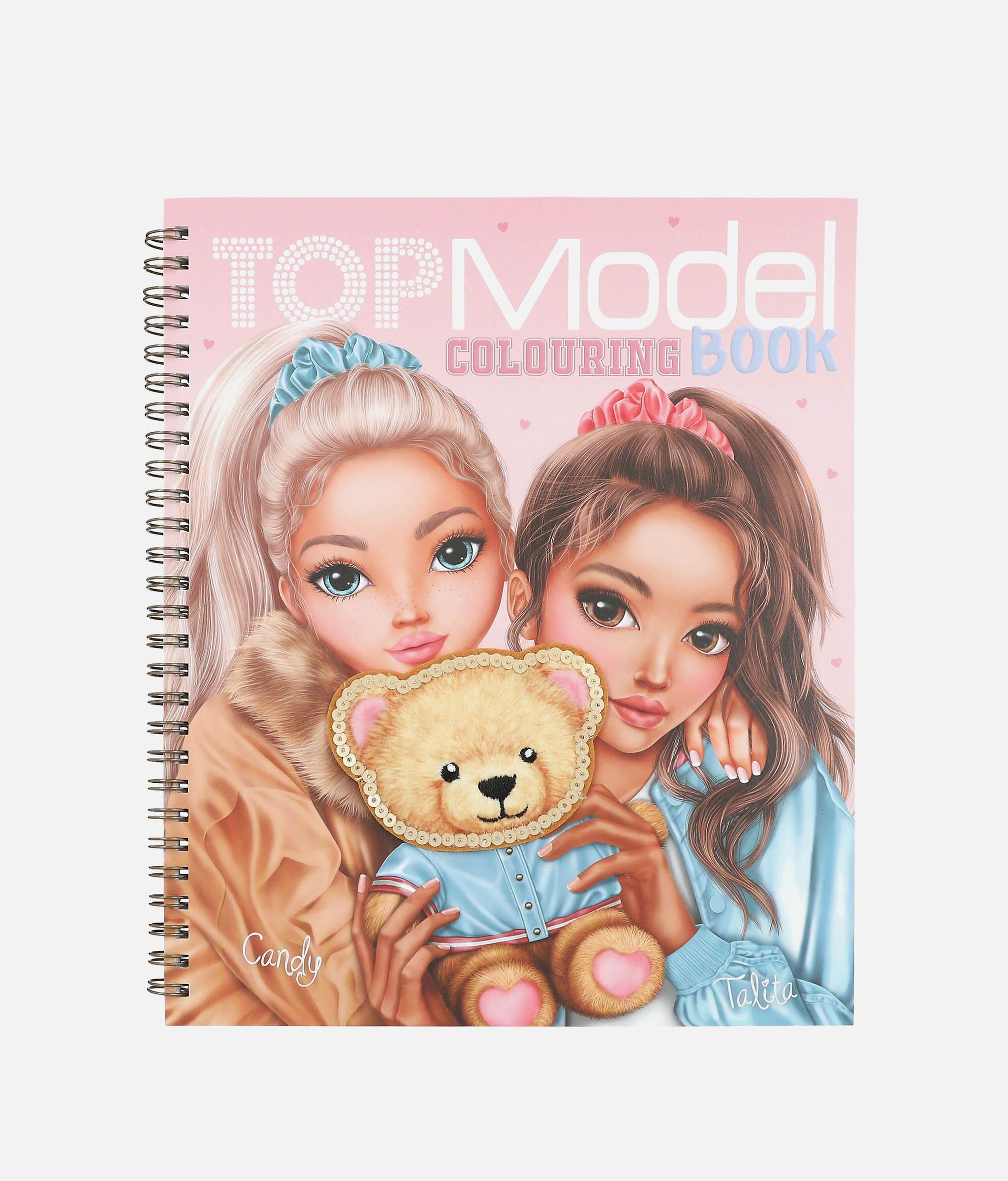 TOPModel Colouring Book for Kids – Team Teddy Edition with Stickers