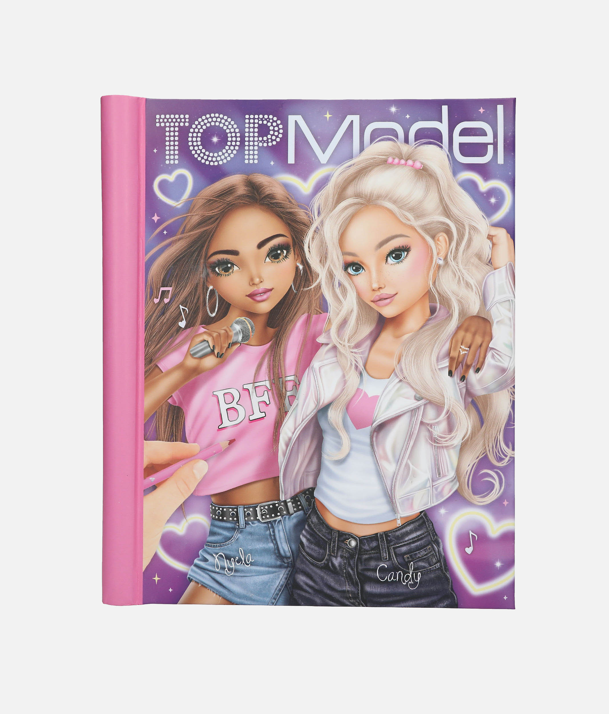 TOPModel Colouring Book With LED & Sound | BFF Fun – Dance World