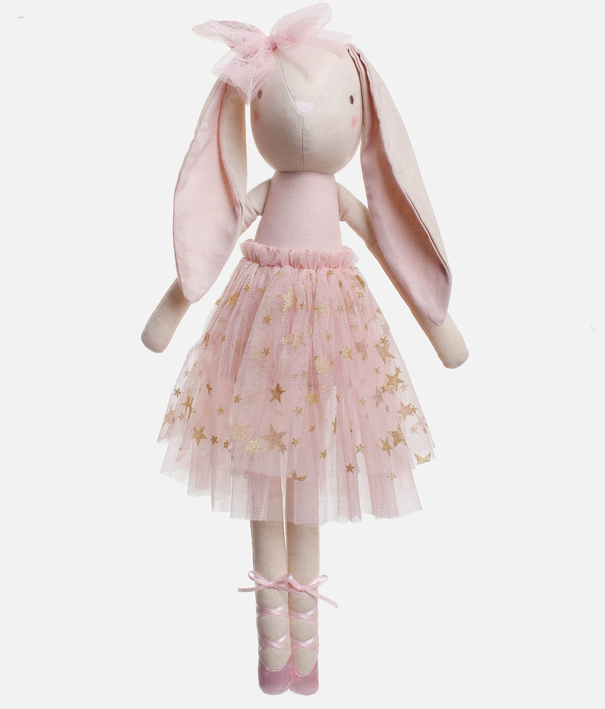 Alimrose Pale Pink Bronte Ballerina Bunny Doll - Dance World